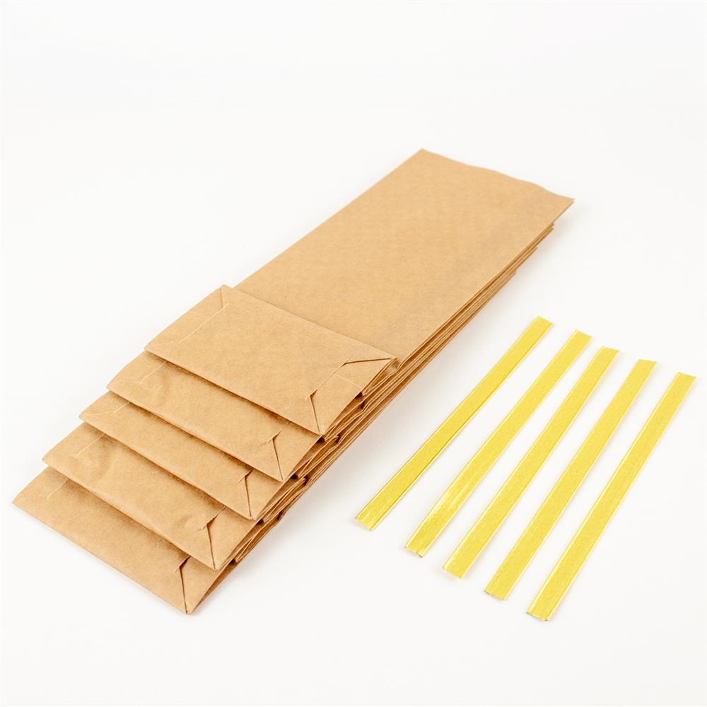 Pose med lukkeclips. 5 stk.